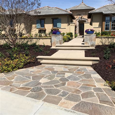 Platinum Gold Quartzite Flagstone Southwest Boulder And Stone