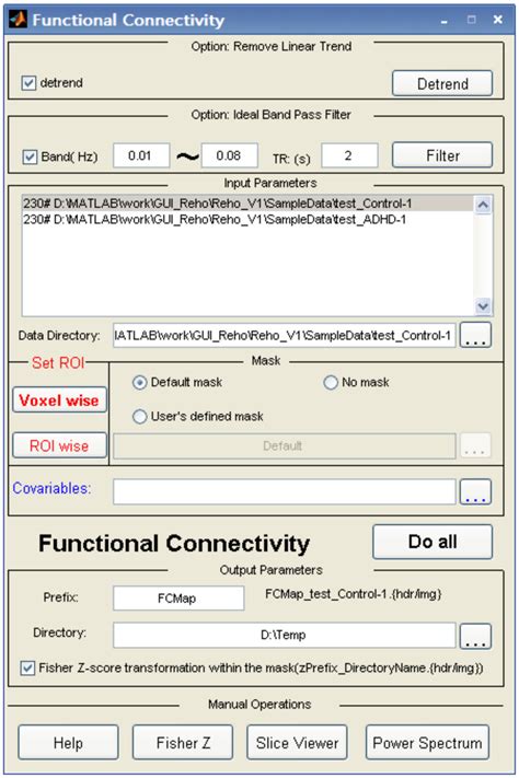 A Demonstration Of Functional Connectivity Analysis Two Datasets Were Download Scientific