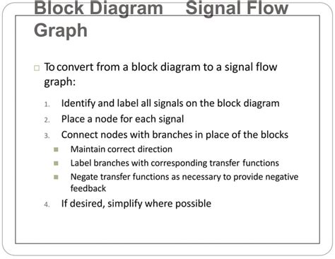 block diagrams and signal flow graphs pptx