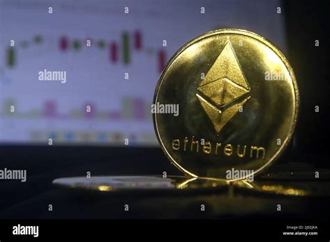 Ethereum With Trading Background Ethereum Is A Blockchain Platform