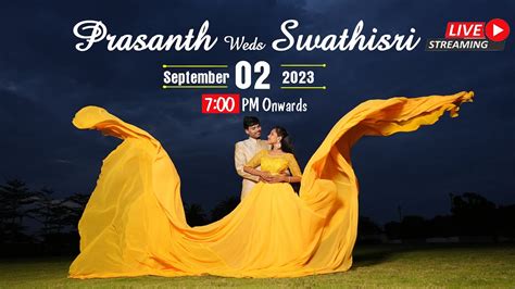 Prasanth Weds Swathisri Youtube