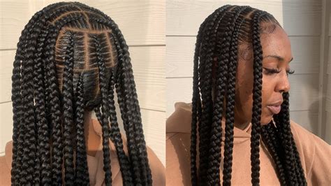 African American Layered Braids