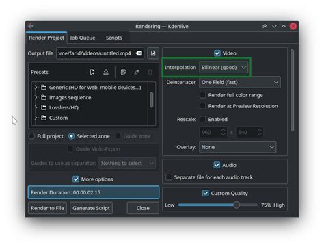Kdenlive 24020 Kdenlive