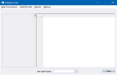 Database Linking Example