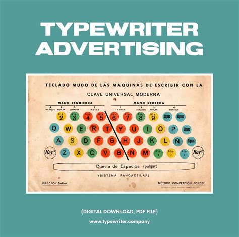 Original Vintage Ad For Typewriters Pdf In Spanish Elgranero
