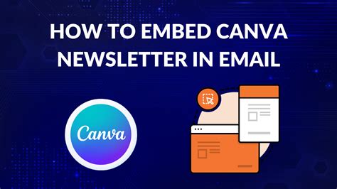 How To Embed Canva Newsletter In Email Template Fonts