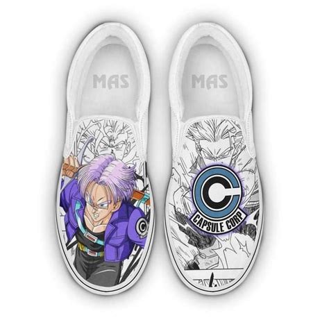 Future Trunks Shoes Dragon Ball Anime Slip On Sneakers Hearthtops Store