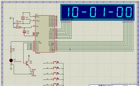 基于51单片机的数码管闹钟设计基于单片机的闹钟设计 Csdn博客