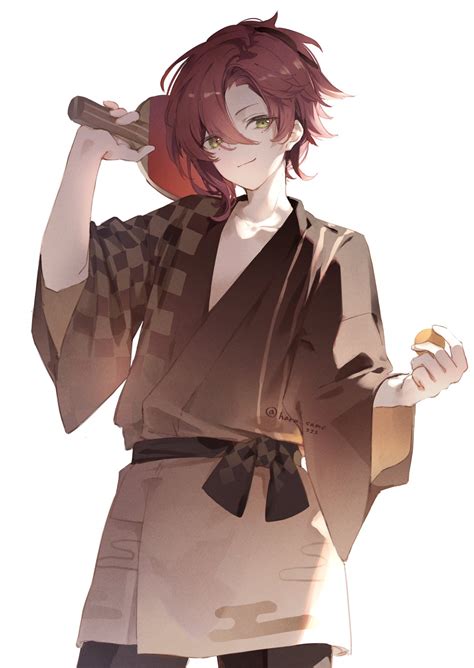 Shikanoin Heizou Genshin Impact Drawn By Haru Same Danbooru