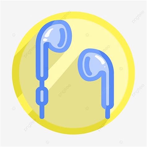 Headset Cartoon Clipart Hd Png Cartoon Simple Headset Icon Cartoon