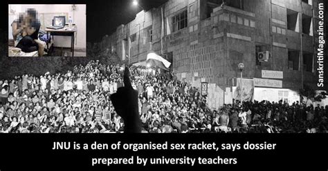 Jnu Is A Den Of Organised Sex Racket Says Dossier Prepared By