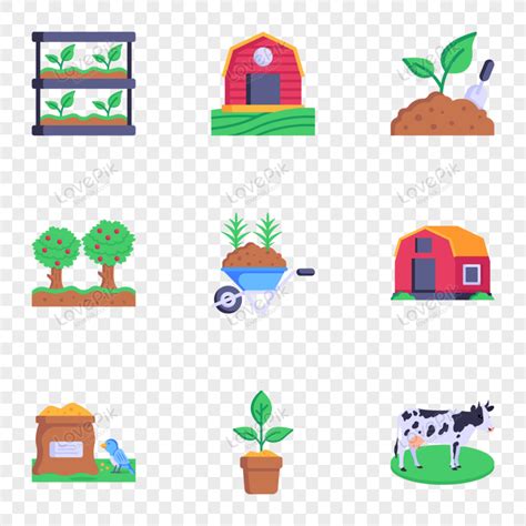 농업 식물 Png 일러스트 및 벡터 이미지 무료 다운로드 Lovepik