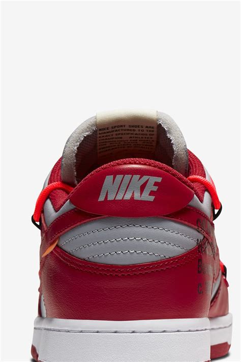 Dunk Low Nike X Off White Release Date Nike Snkrs