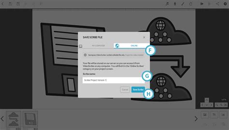 Saving Scribes On Your Computer And Online VideoScribe Legacy