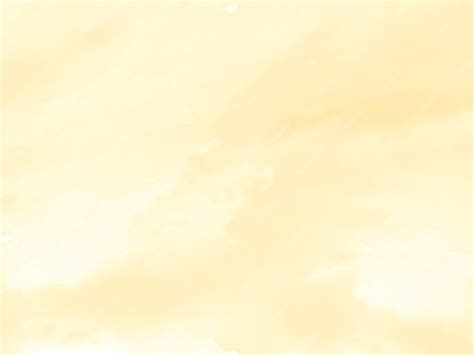 부드러운 노란색 수채화 브러시 스트로크 텍스처 우아한 배경 무료 벡터
