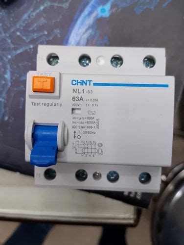 Four Pole Chint Rccb 220v At ₹ 1500 Box In Kolkata Id 2853298869462