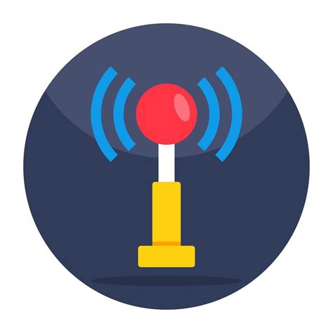 Editable Design Icon Of Hotspot Tower 13506442 Vector Art At Vecteezy