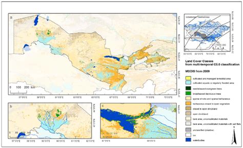 Classification Result Of Twopac Run With Multi Temporal Modis 8 Tiles Download Scientific