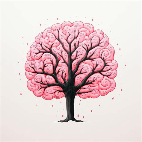 Premium Ai Image Brain Tree Human Brain Tree With Leaves Self Care