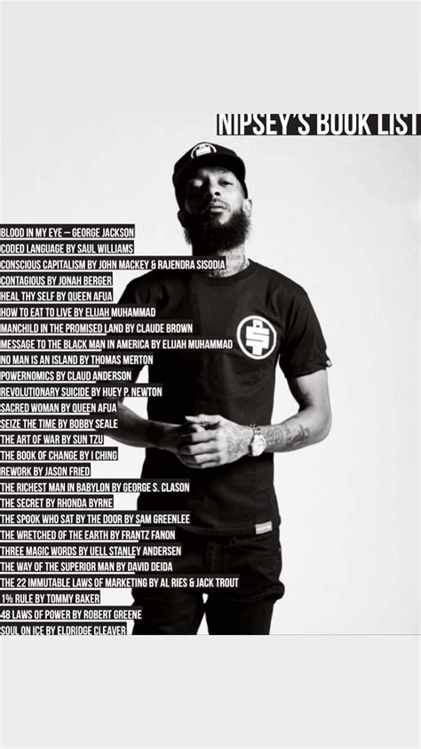 Nipsey Hussle Book List Goodreads