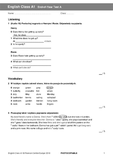 Focus 3 2e Test Unit7 Group A 1kol Group A Name