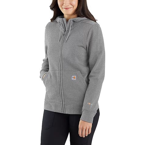 Carhartt Womens Flame Resistant Force Relaxed Fit Midweight Hooded