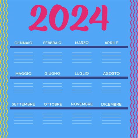 Calendario Ponti E Festività 2024 Blurent