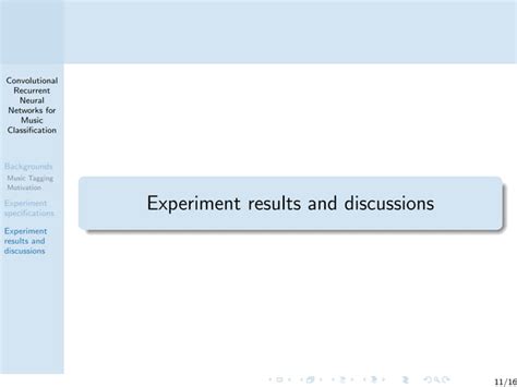 Convolutional Recurrent Neural Networks For Music Classification Ppt