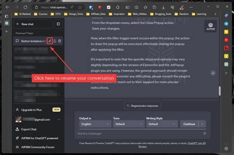 Manage Your Conversations Inside ChatGPT Rename Share Export And Delete Chats MrNoob