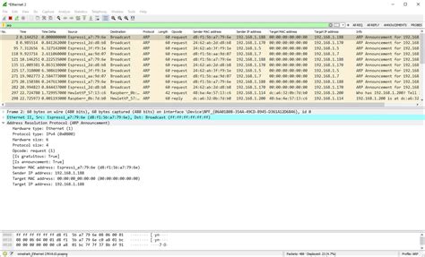A Wireshark ARP Configuration Profile CellStream Inc