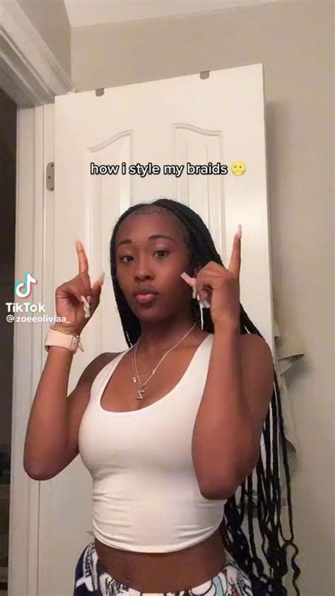 Knotless Braid Styles Short Box Braids Hairstyles Quick Braided Hairstyles Big Box Braids