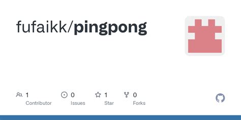 Github Fufaikkpingpong
