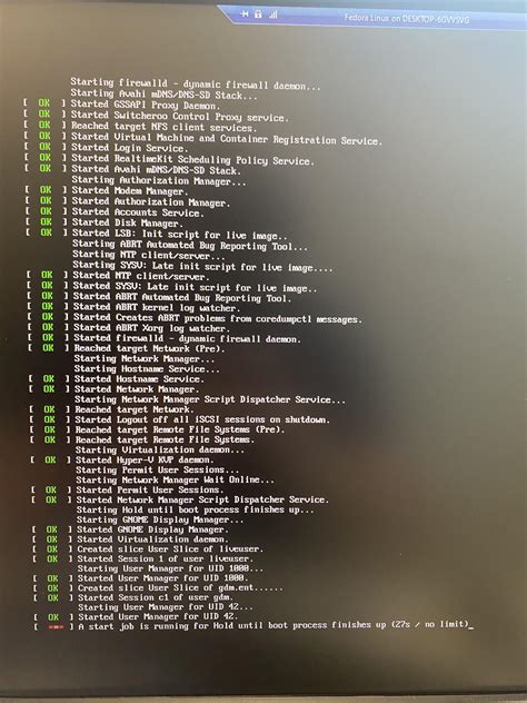 so we have to use fedora 28 in a hyper v vm and my lab partner and i