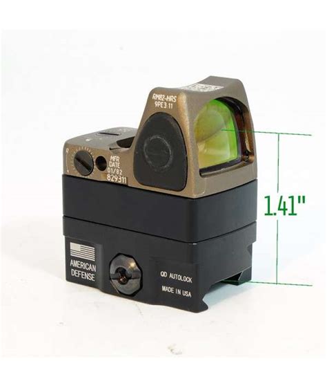 SOTAC Tactical QD Mount For RMR Red Dot Sight