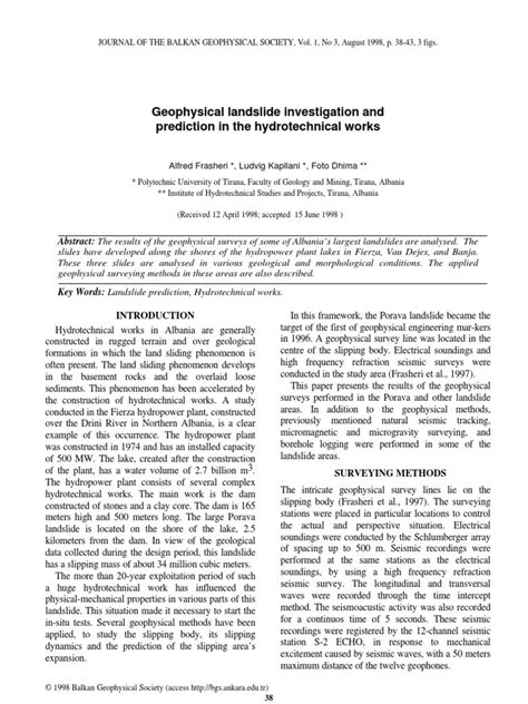 Pdf Geophysical Landslide Investigation Dokumentips