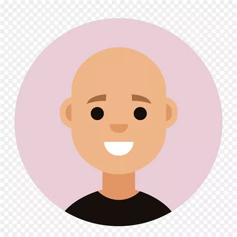卡通光头的人物设计矢量图PNG图片素材下载 图片编号7369265 PNG素材网