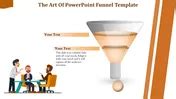 6 Stage Funnel PowerPoint Template And Google Slides