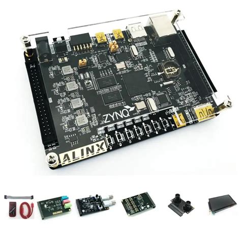 Xilinx Zynq 7000 7020 Xc7z020 Fpga Development Board 8gbit Ddr3 Alinx Brand Board Jtag Loader