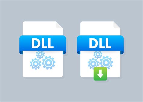 Flat Design With People Dll Dynamic Link Library Acronym 29899704 Vector Art At Vecteezy