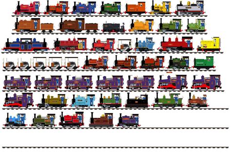 Thomas And Friends Collection Of Sprites Art2 By Timothythe0engine On