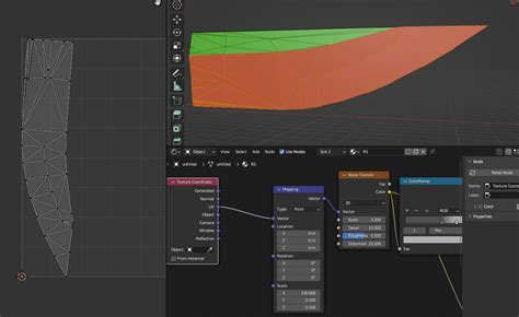 Rendering How Can I Make My Procedurally Generated Texture Follow A Curve In Blender