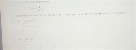 Solved Consider The Following Function F X 1 X 3 Chegg Com