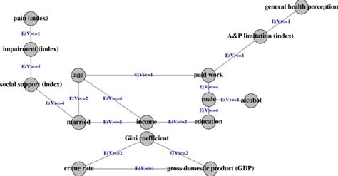 Conditional Independence Graph The Figure Shows A Conditional