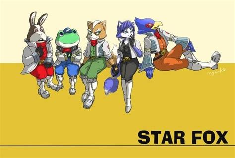 Pin De Sebastian Miranda En Star Fox Dibujos Animados Star Fox Dibujos