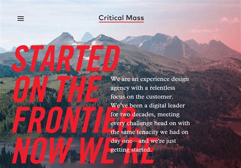 Critical Mass Css Winner
