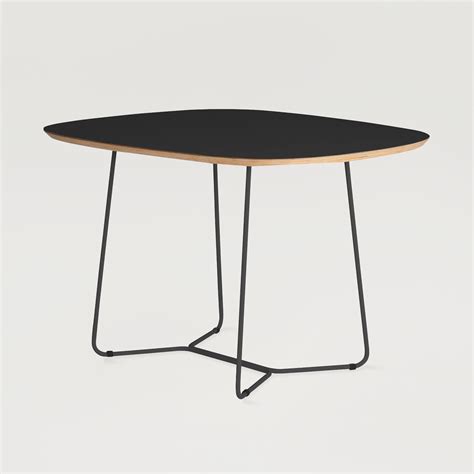 The Maple Mid Table In Black Colour Classics With A Modern Twist