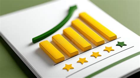 Sales Performance Is Represented With Rating Score Shown Through