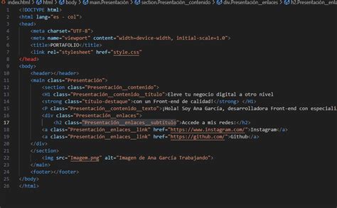 Hagamos Lo Que Se Hizo En El Aula Html Y Css Header Footer Y