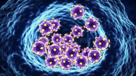 Understanding The Structure And Function Of Viruses In Biological Systems Stock Video Video Of