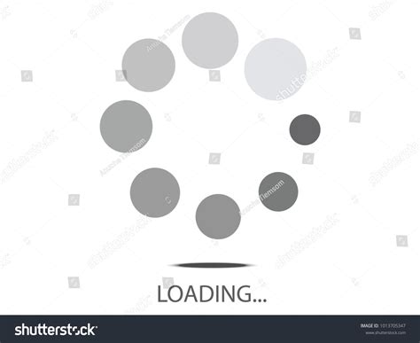 Loading Icon Indicator Loading Progress Stock Vector Royalty Free
